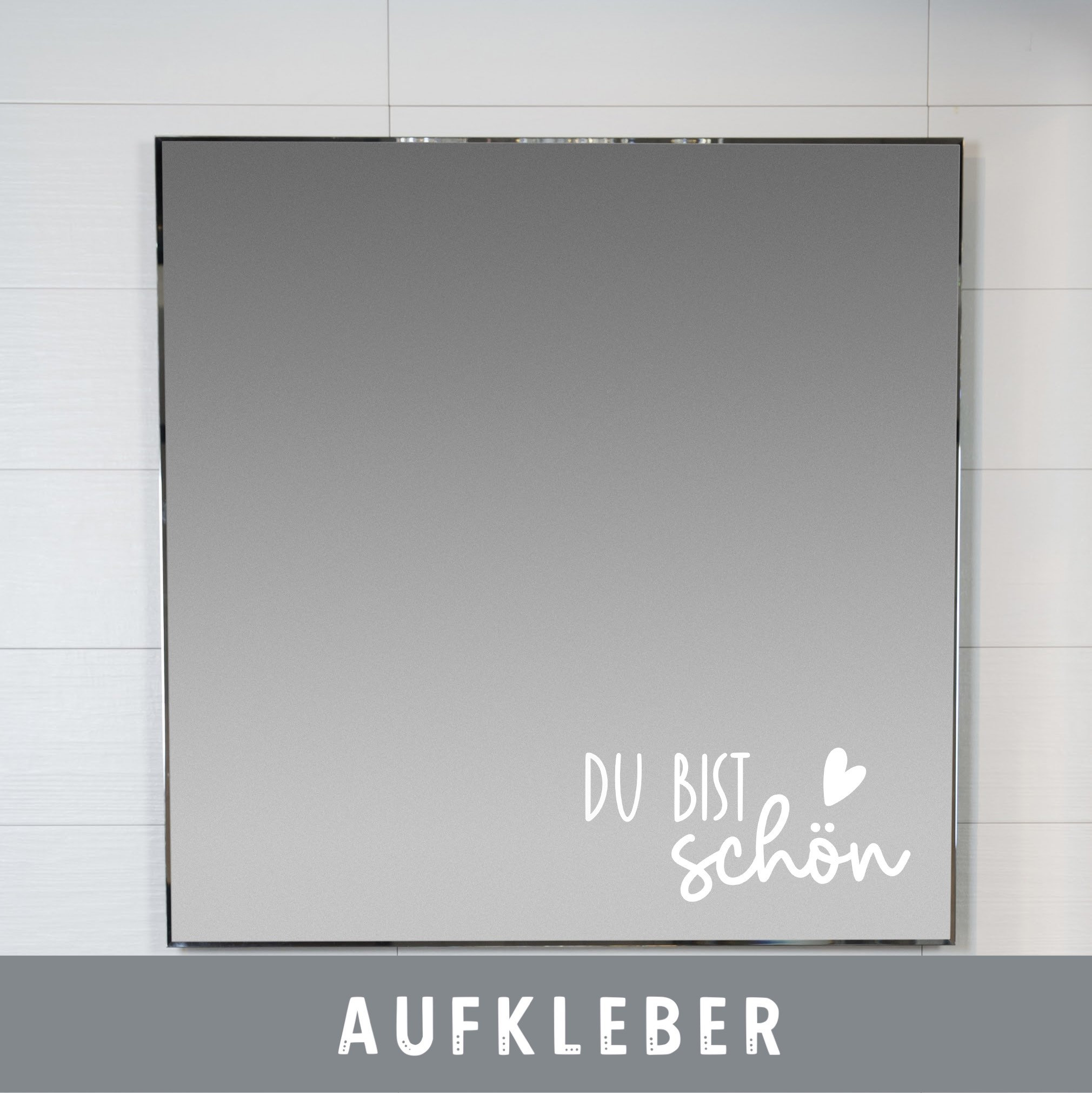 Sticker you Are Beautiful Mirror Glass Sticker - Etsy