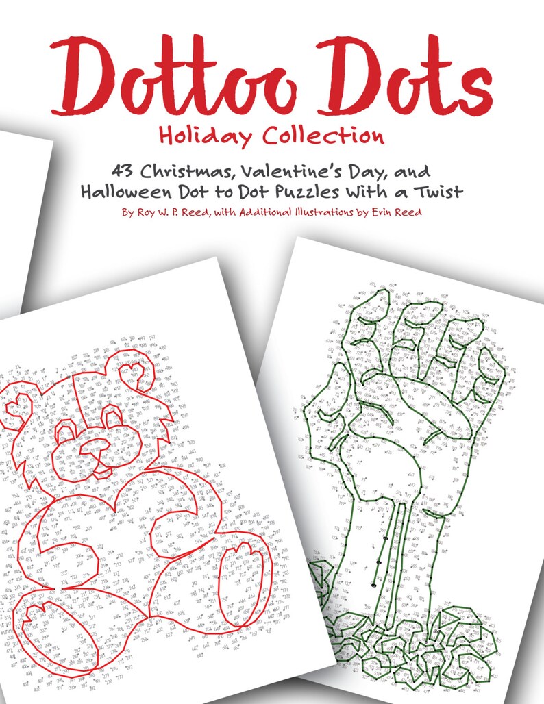 Holiday Dot to Dot Puzzles: Skip Counting Activity (PDF Download) - Etsy
