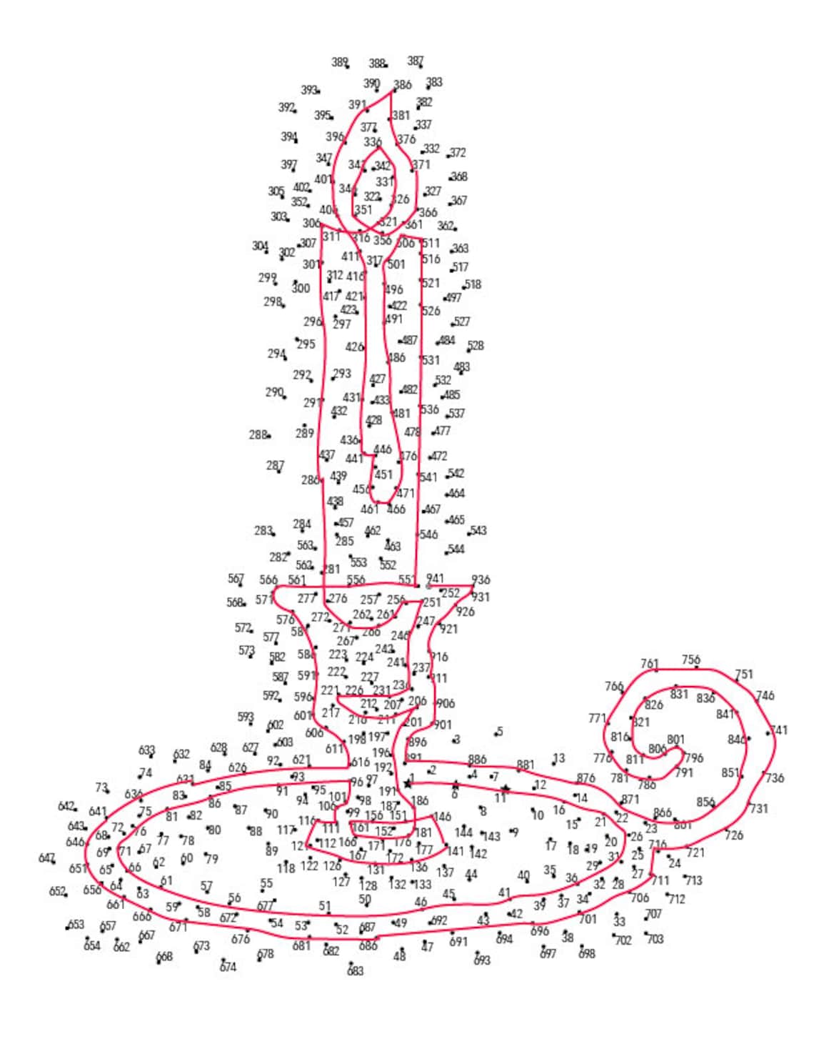 Christmas Dot to Dot Skip Counting Number Puzzles With Extra Dots. 13 ...