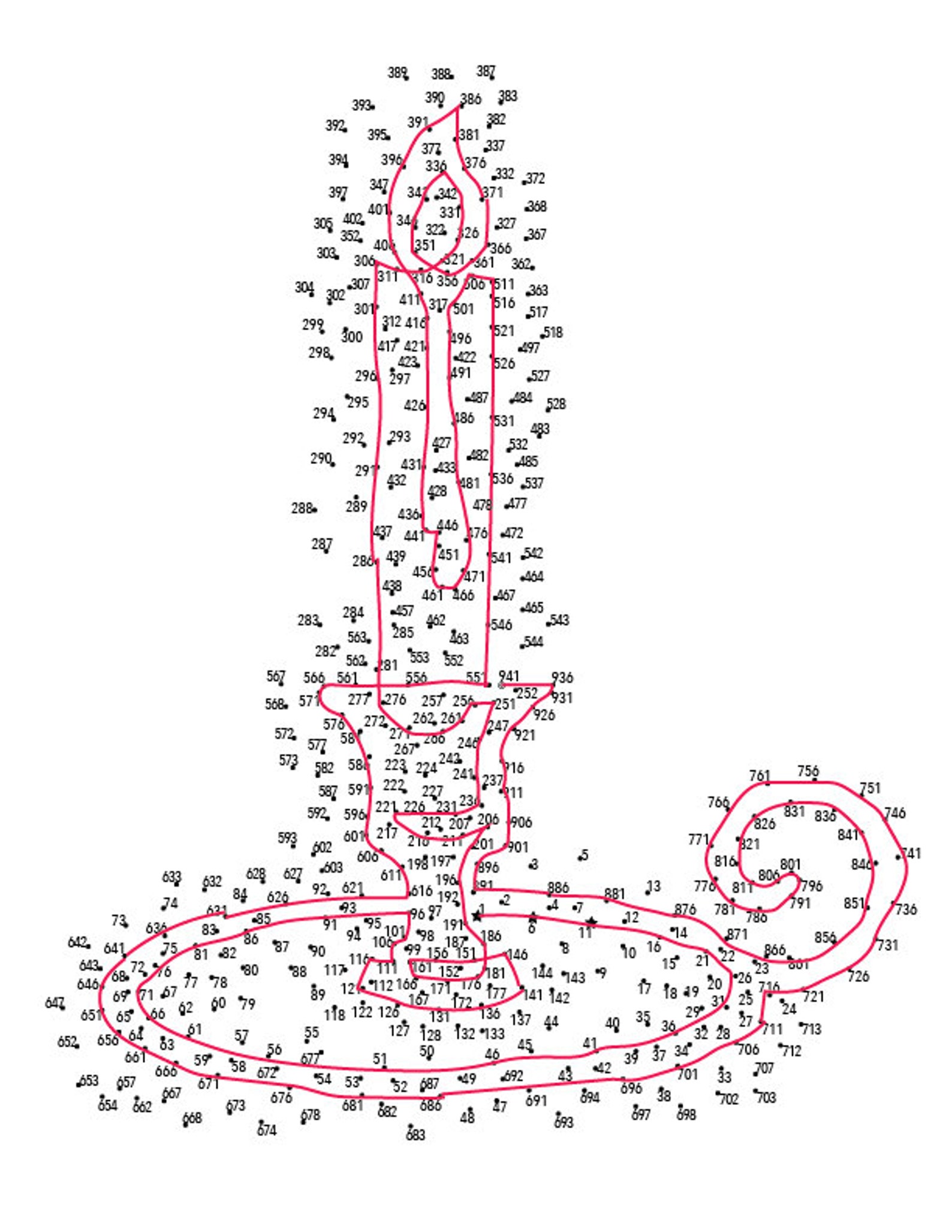Christmas Dot to Dot Skip Counting Number Puzzles With Extra Dots. 13 ...