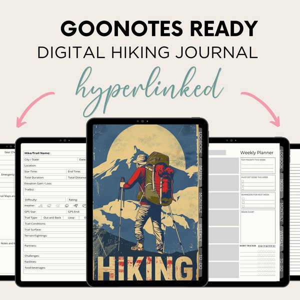 Hiking Journal - Etsy
