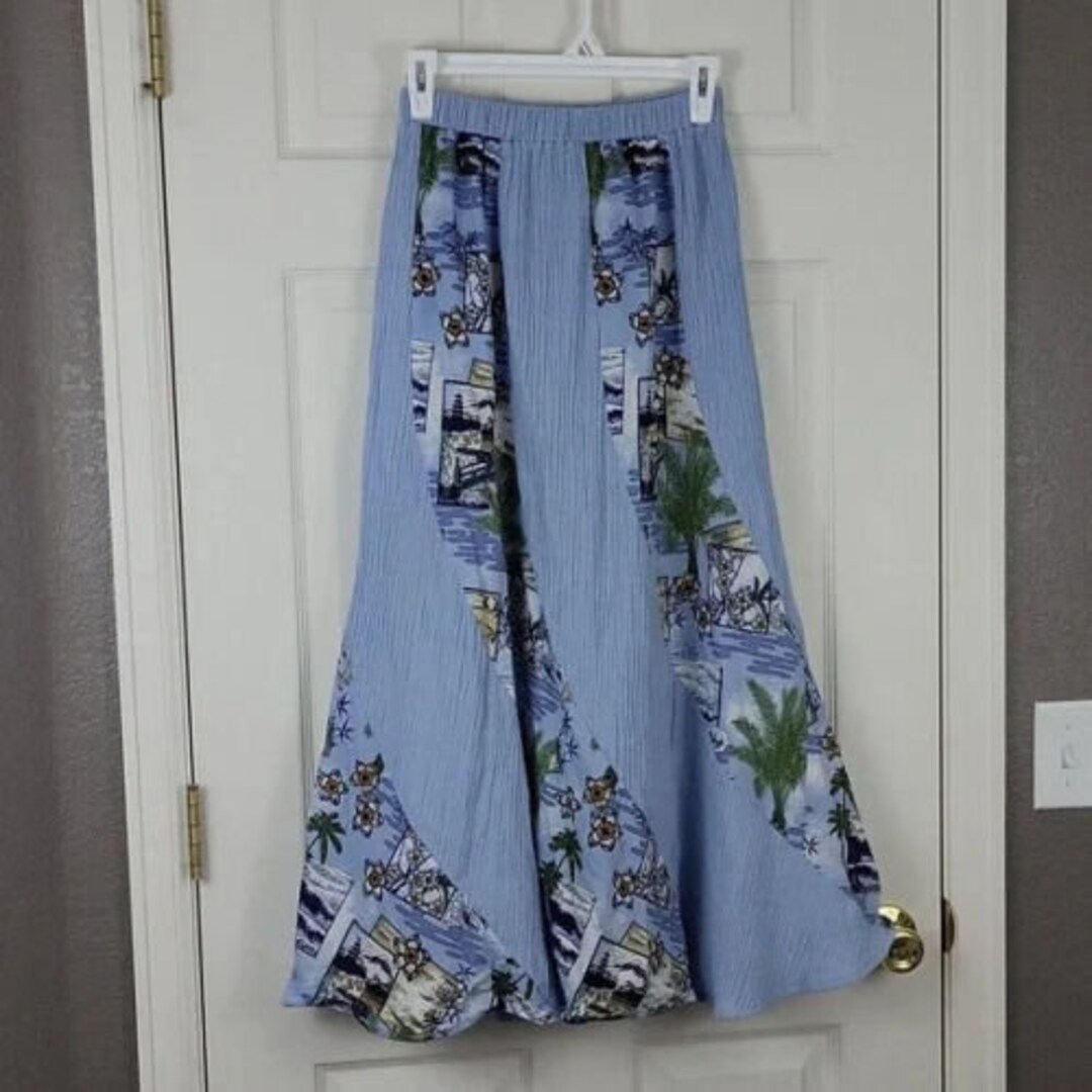Vintage Lilly of California Asian Maxi Skirt Size Small - Etsy