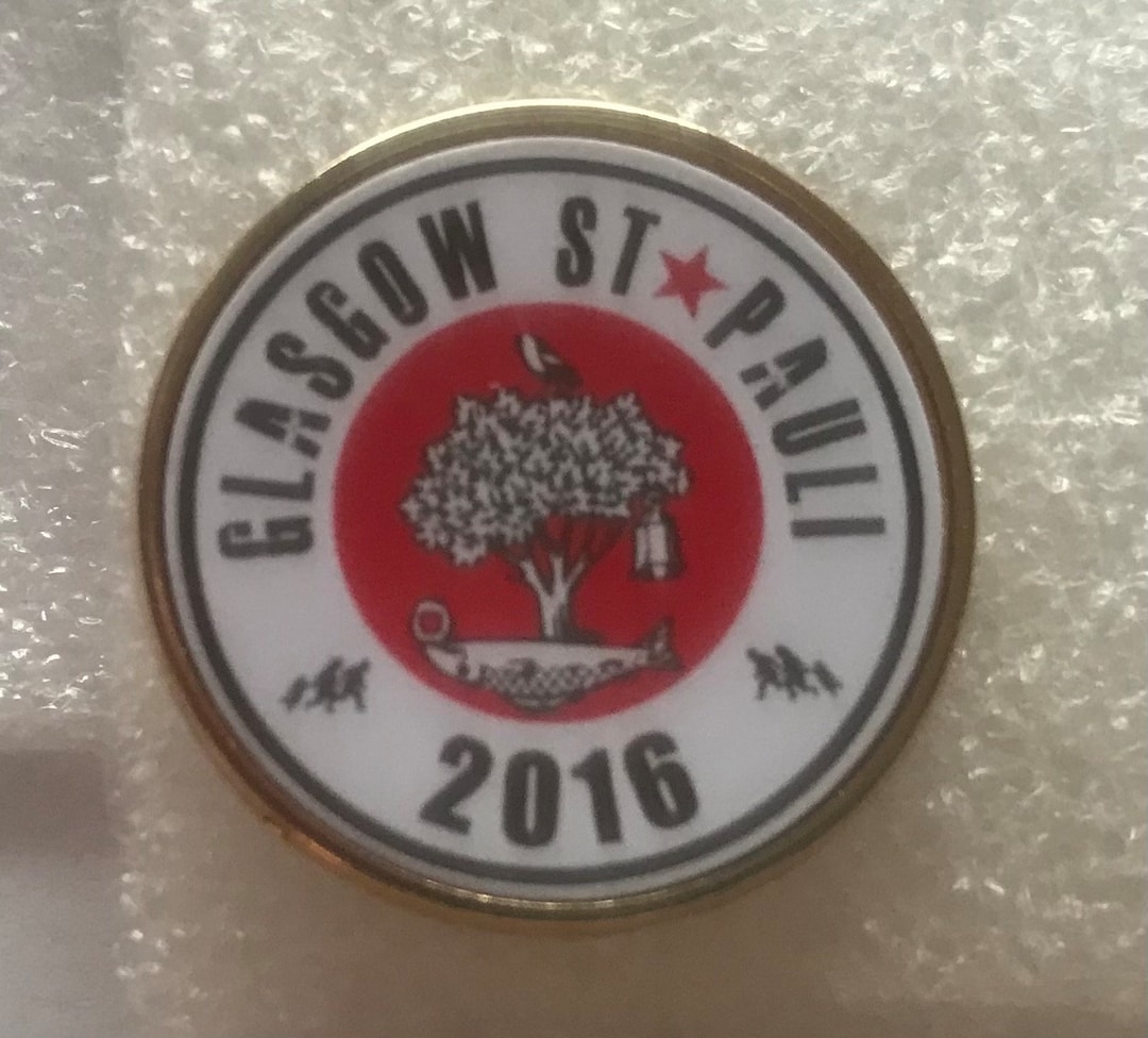 GLASGOW ST.PAULI 2016 Ultras Pin Badge Football Soccer. - Etsy