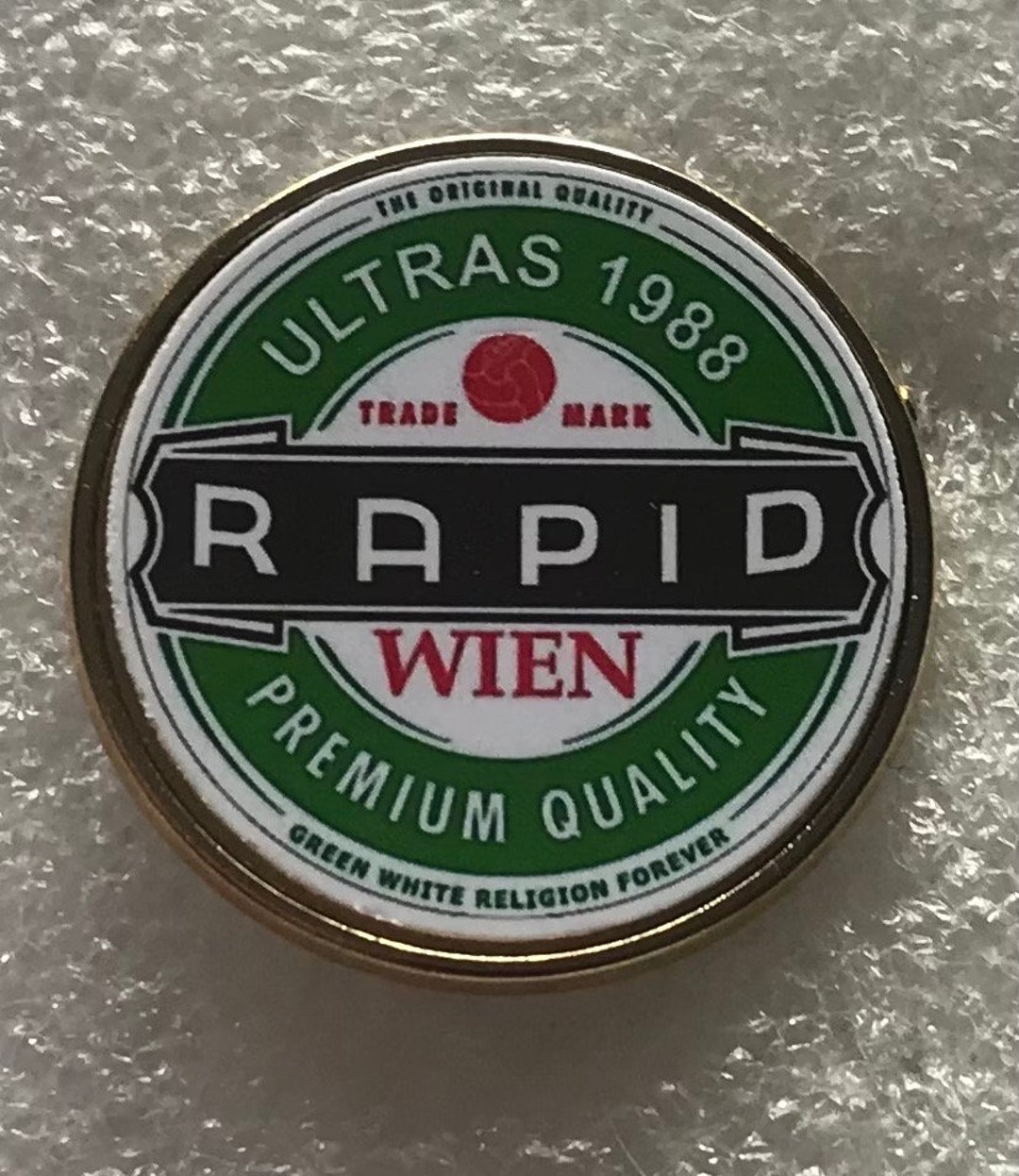 RAPID VIENNA ULTRAS Pq Football Soccer Pin Badge. - Etsy