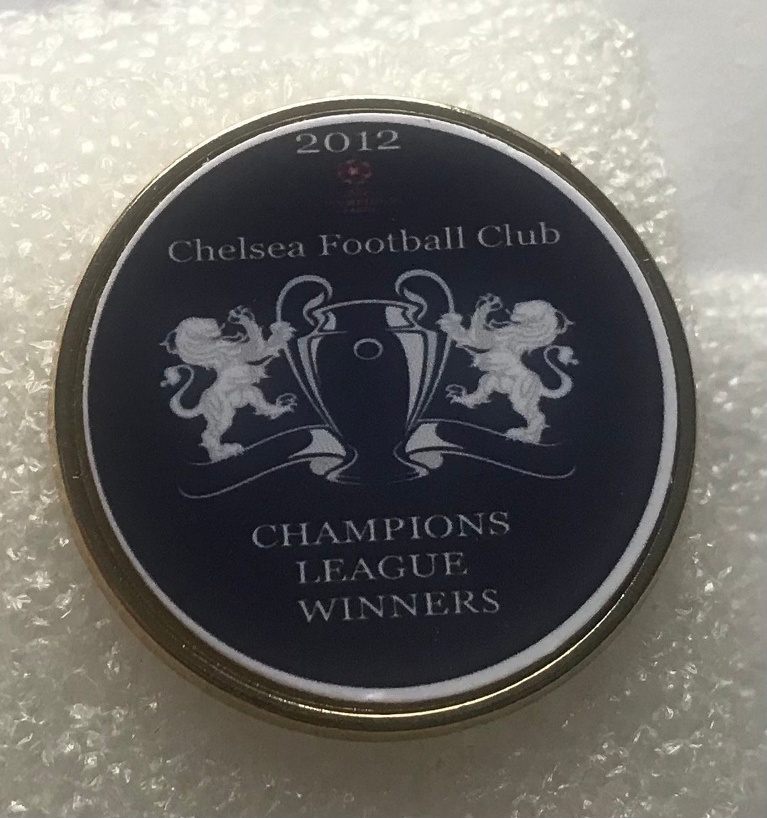CHELSEA FC Champions League Winners Pin Badge Football - Etsy
