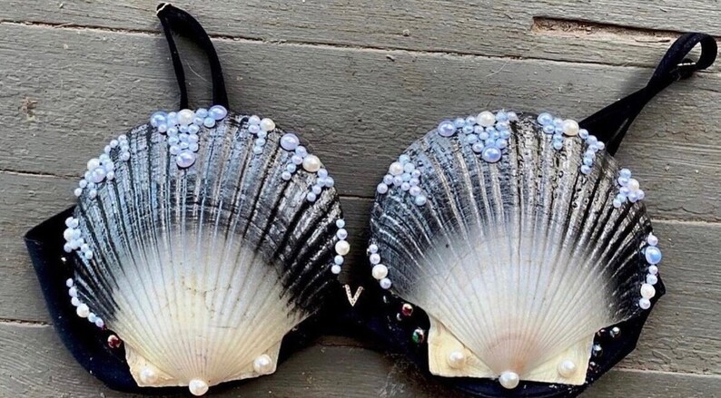 Clam Shell Mermaid Bra/ Halloween Orders Must Be Submitted Before 10/12 ...