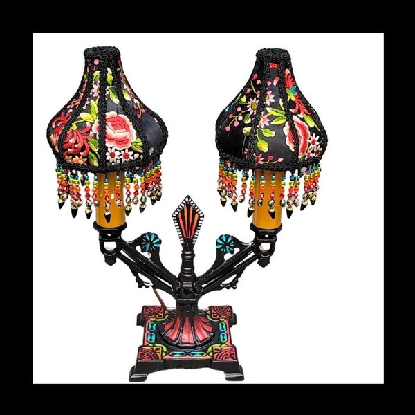 Beaded Lampshade - Etsy