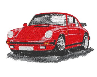 Porsche Embroidery - Etsy