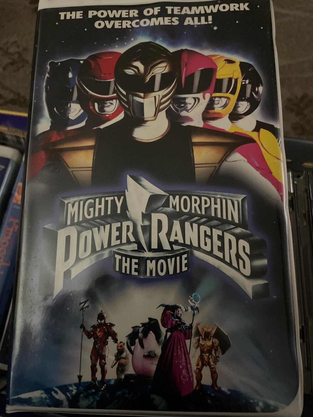 Mighty Morphin Power Rangers the Movie VHS 1995 - Etsy