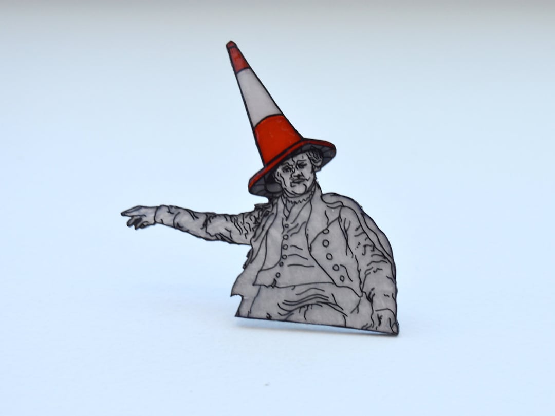 Medway's Thomas Waghorn Conehead Statue - Etsy UK