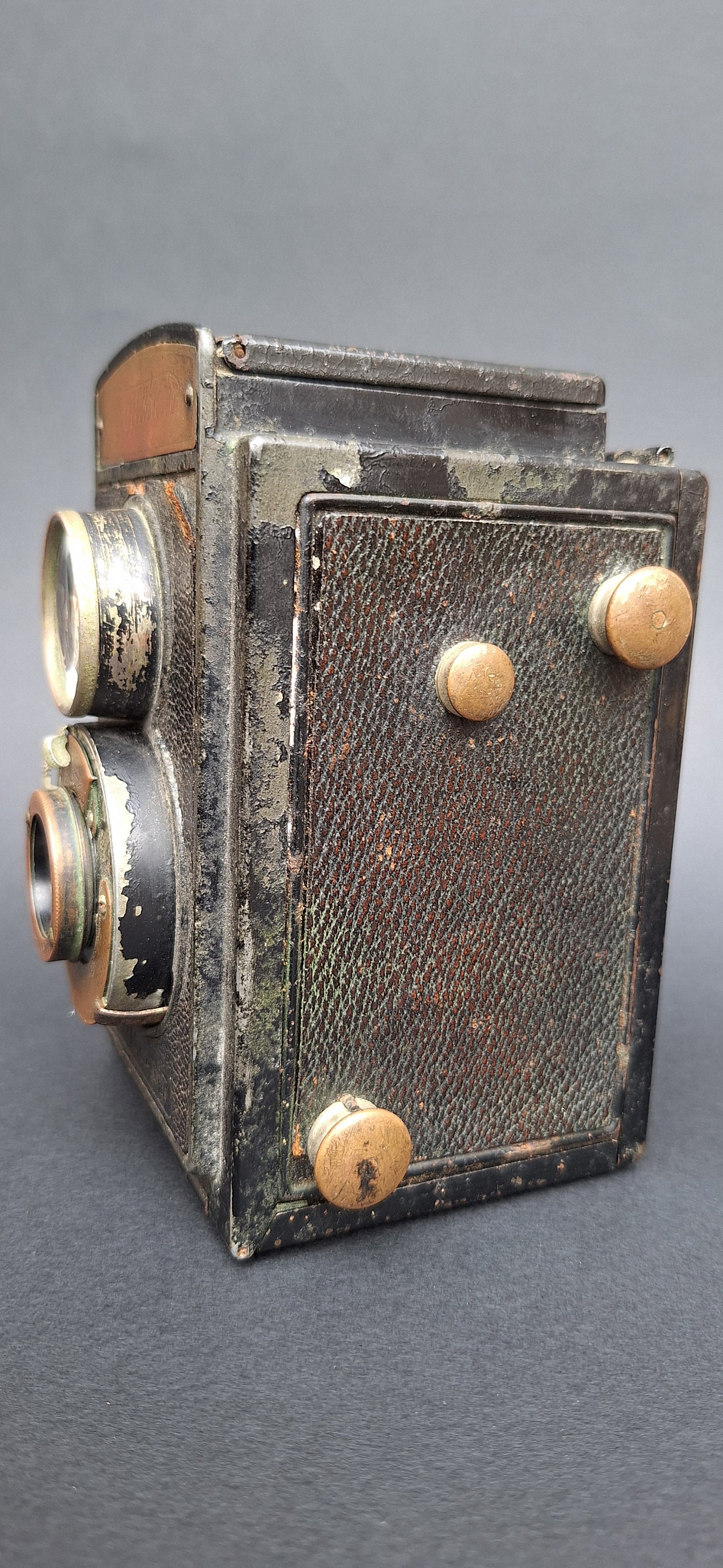 Voigtlander Brillant TLR Brass Tripod Vintage Camera Set 30s Retro ...