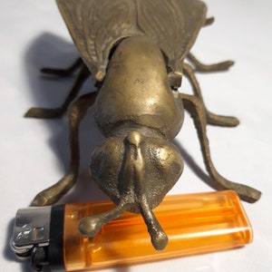 Vintage Bronze Fly Ashtray - Etsy