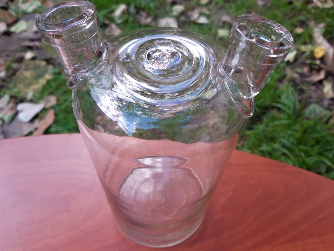 2 Neck Laboratory Woulff Bottle Vintage Apothecary Chemistry - Etsy UK