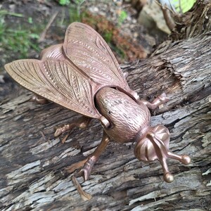Vintage Bronze Fly Ashtray - Etsy