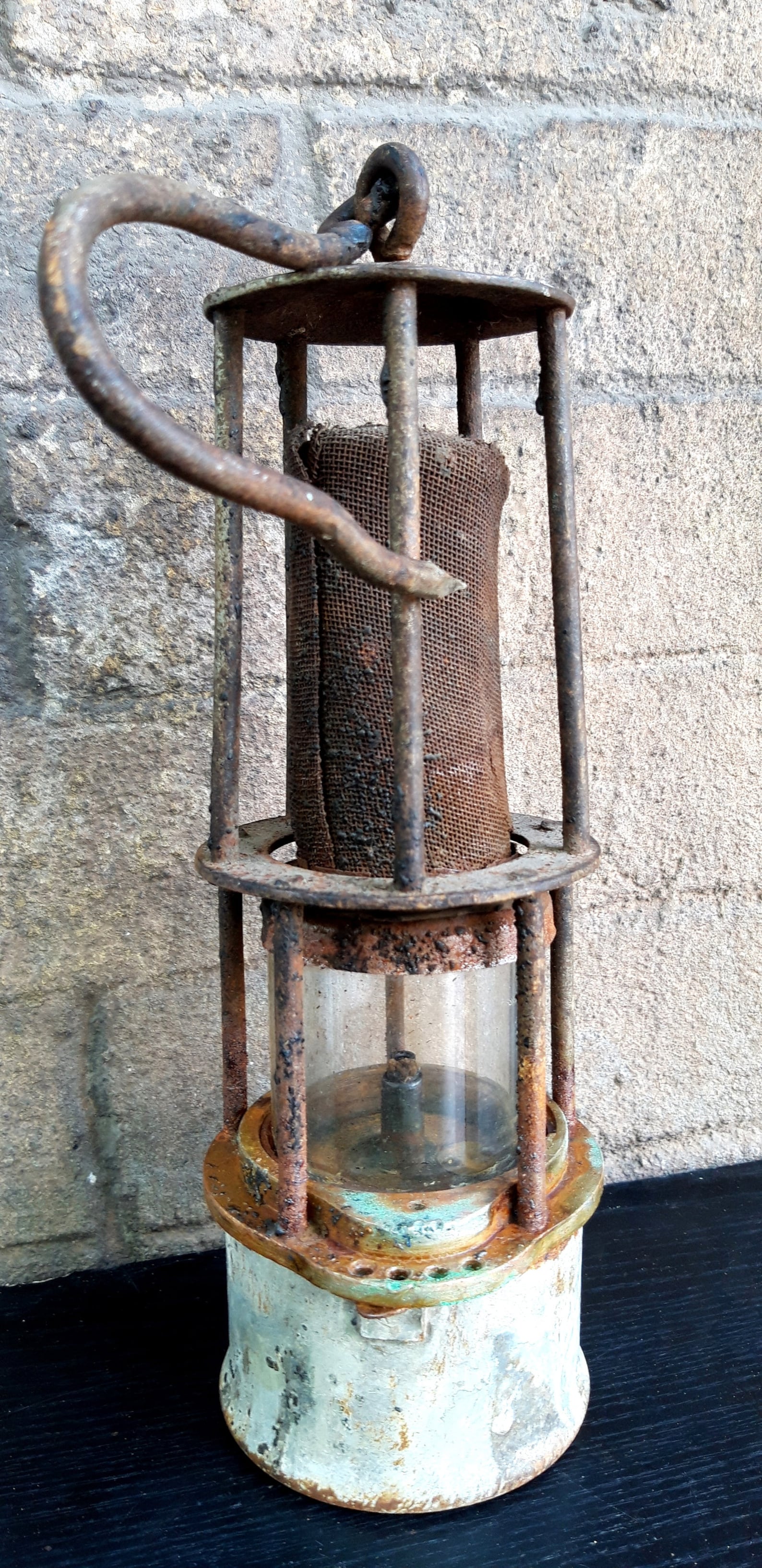 Antique Mining Lamp Vintage Miners Lamp Lantern | Etsy