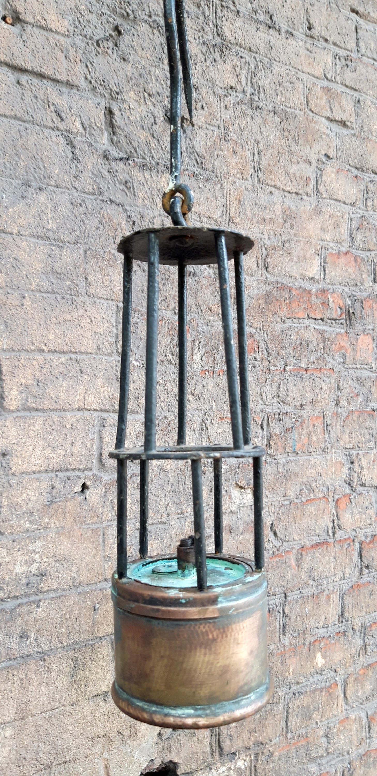 Antique Mining Lamp Vintage Miners Lamp Lantern | Etsy