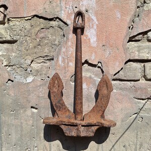 Vintage Marine Boat Hall Anchor Old Cast Iron Rusty Anchor - Etsy