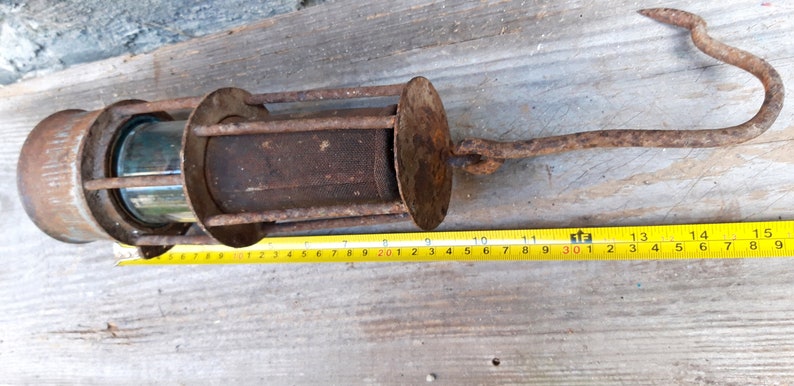 Antique Mining Lamp Vintage Miners Lamp Lantern - Etsy
