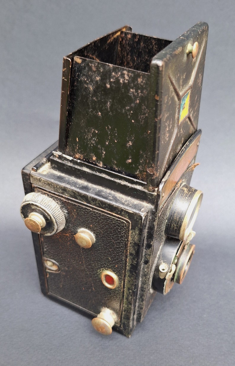 Voigtlander Brillant TLR Brass Tripod Vintage Camera Set 30s Retro ...