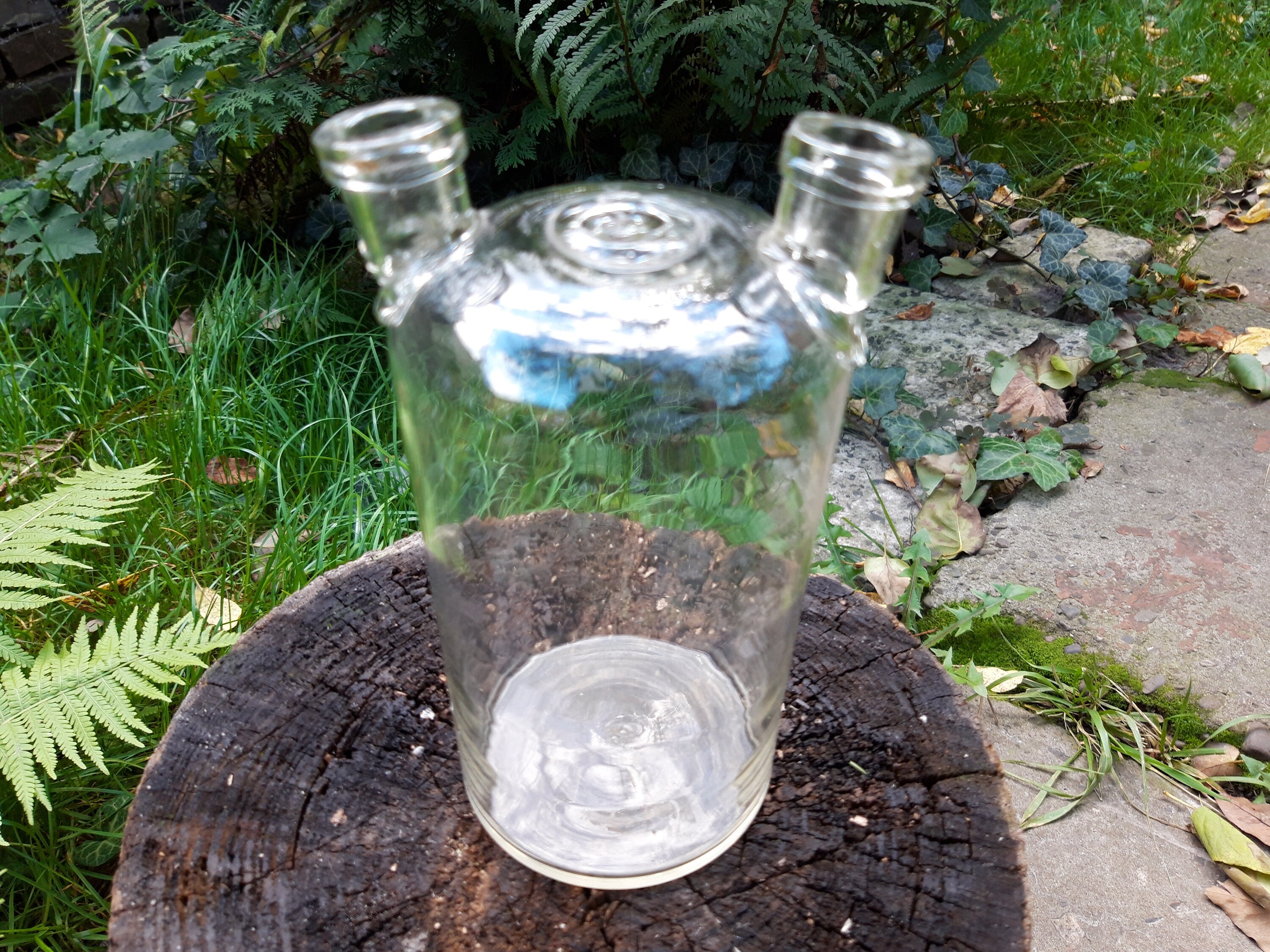 2 Neck Laboratory Woulff Bottle Vintage Apothecary Chemistry - Etsy UK