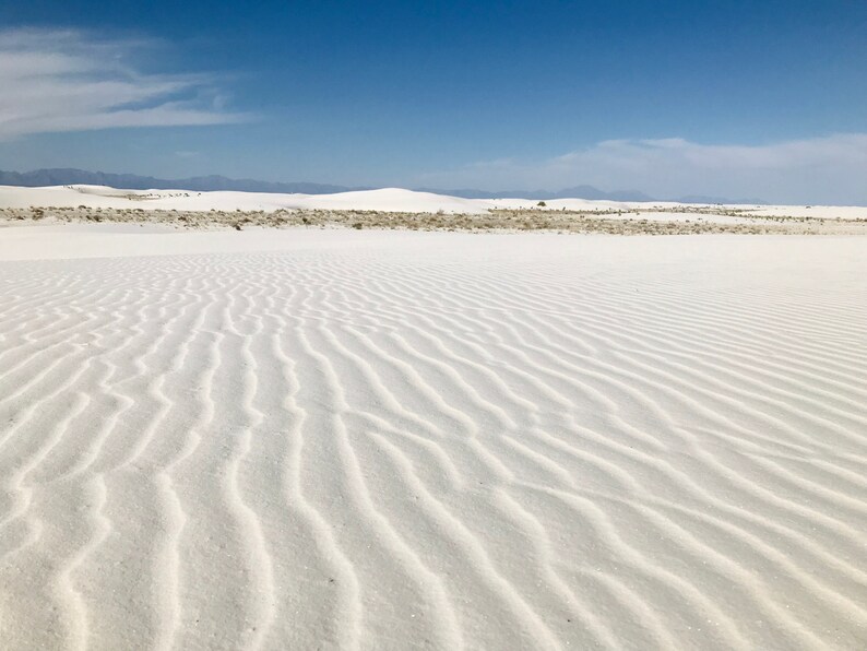 Digital Print - White Sand Blue Sky - Etsy