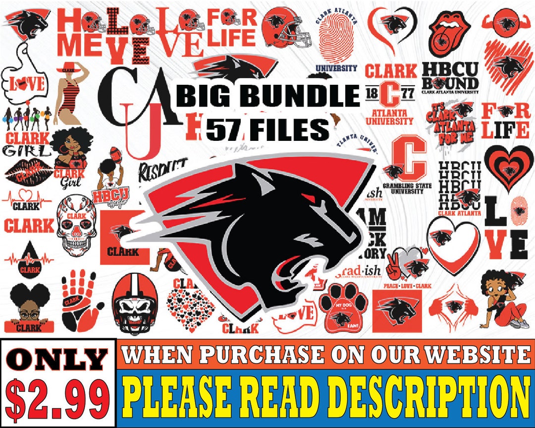 Clark Atlanta University Svg HBCU Svg Collections HBCU Svg - Etsy