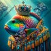 Royal Animal Digital Art Collection, Regal Attire Animal Portraits ...