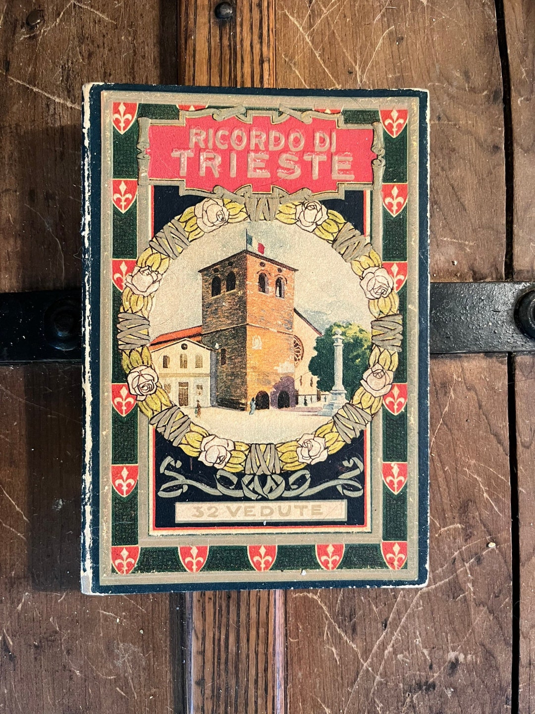 1920s Rare Colorized Accordion Postcard Book - Etsy