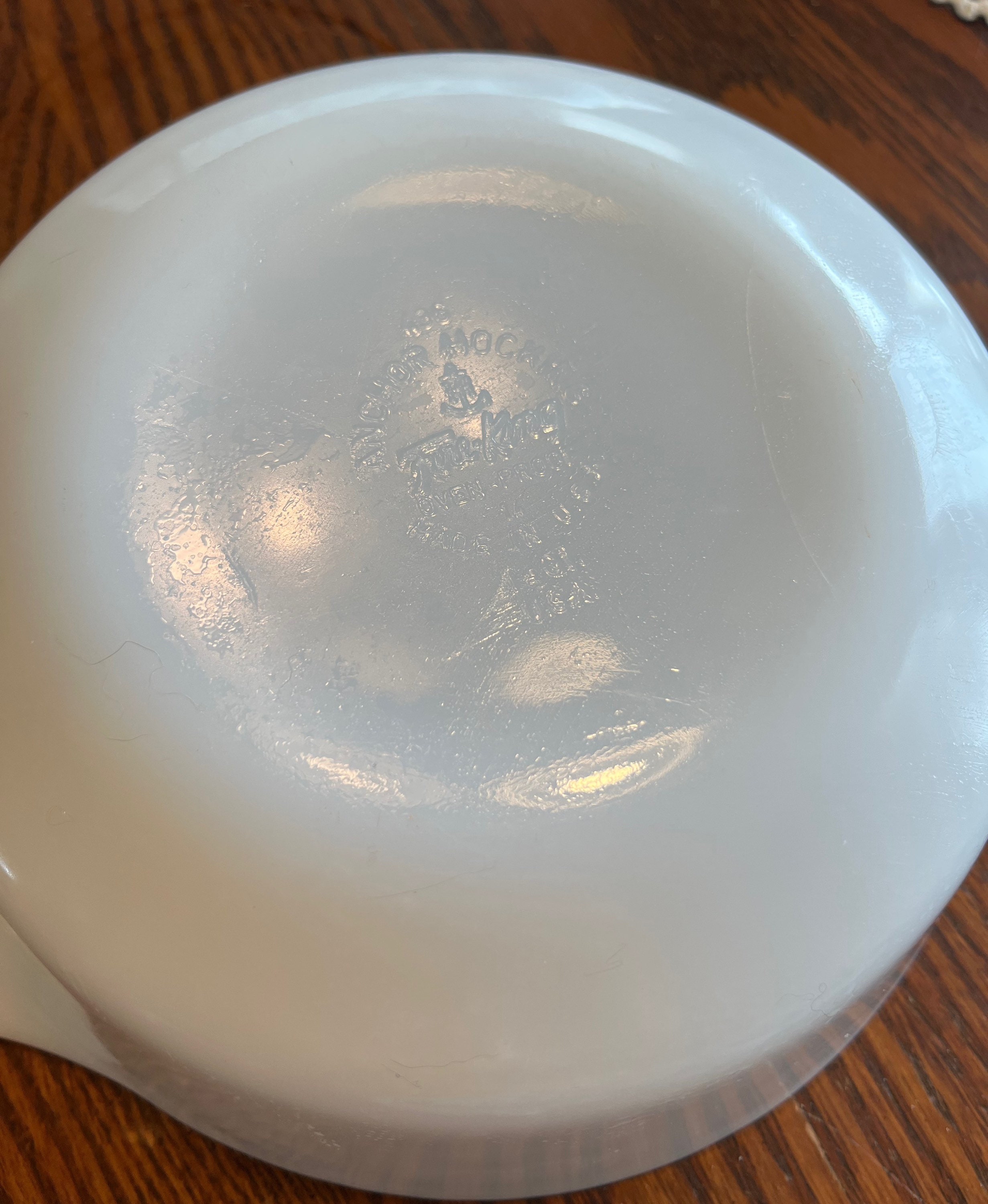 Fire King Blue Flower Casserole Dish - Etsy