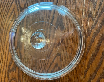 Glass Lid Vintage Corning New York USA Replacement Lid Clear Glass Lid ...