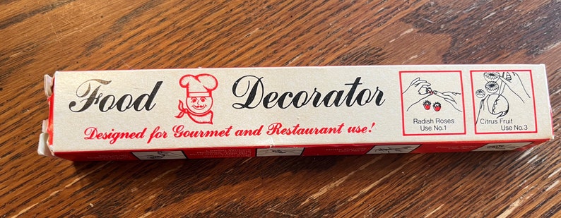 Vintage Food Decorator Tool Garnish - Etsy
