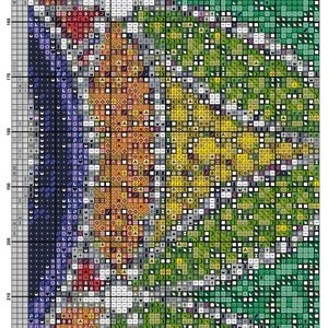 Abstract Cross Stitch Pattern Stone Cross Stitch Counted - Etsy