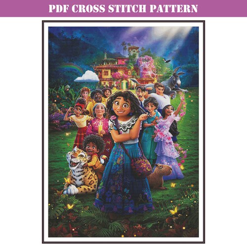 Full Coverage Maximum Size Cross Stitch Pattern PDF Pattern - Etsy