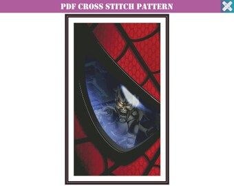 Spider Man Stitch - Etsy