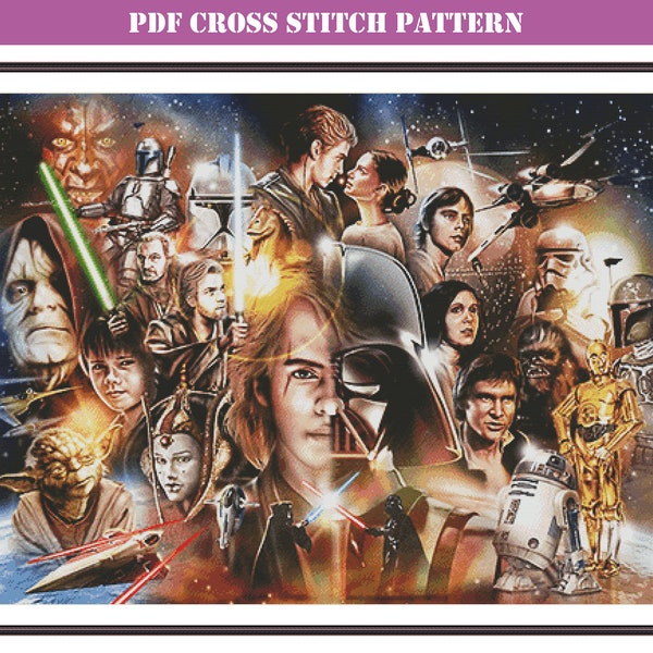 Movie Cross Stitch - Etsy