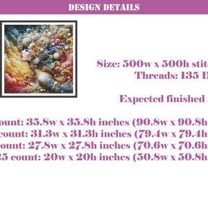 Stylized Female Figure in Profile Cross Stitch Pattern PDF Full ...