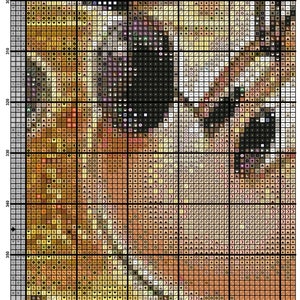Supersized Full Coverage Counted Cross Stitch Pattern Printable PDF for ...