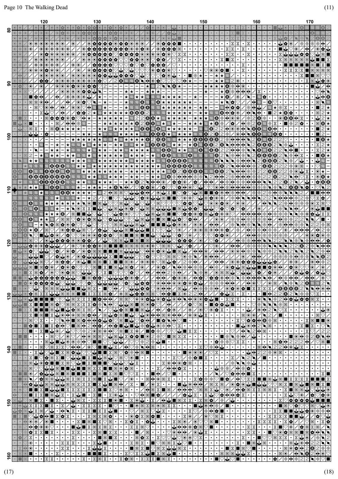 Cool Movie Poster Full Coverage Counted Cross Stitch Pattern - Etsy