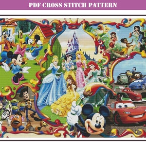 Full Coverage Maximum Size Cross Stitch Pattern PDF Pattern - Etsy