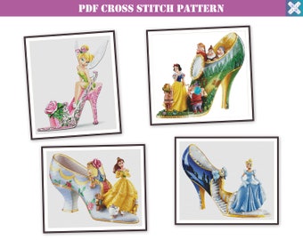Bundle of 4 Amazing Supersized Full Coverage Counted Cross Stitch ...