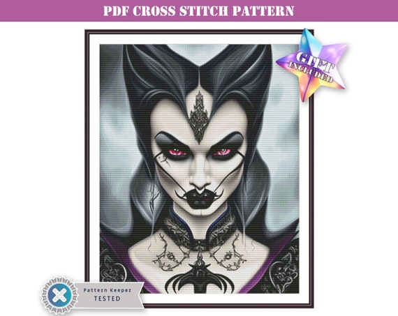 Evil Queen Cross Stitch