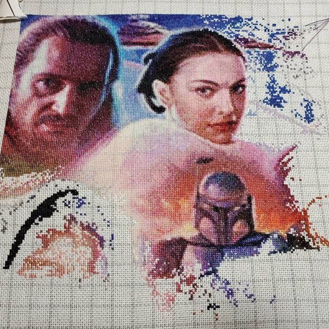 Largest Full Coverage Counted Cross Stitch Pattern Digital - Etsy