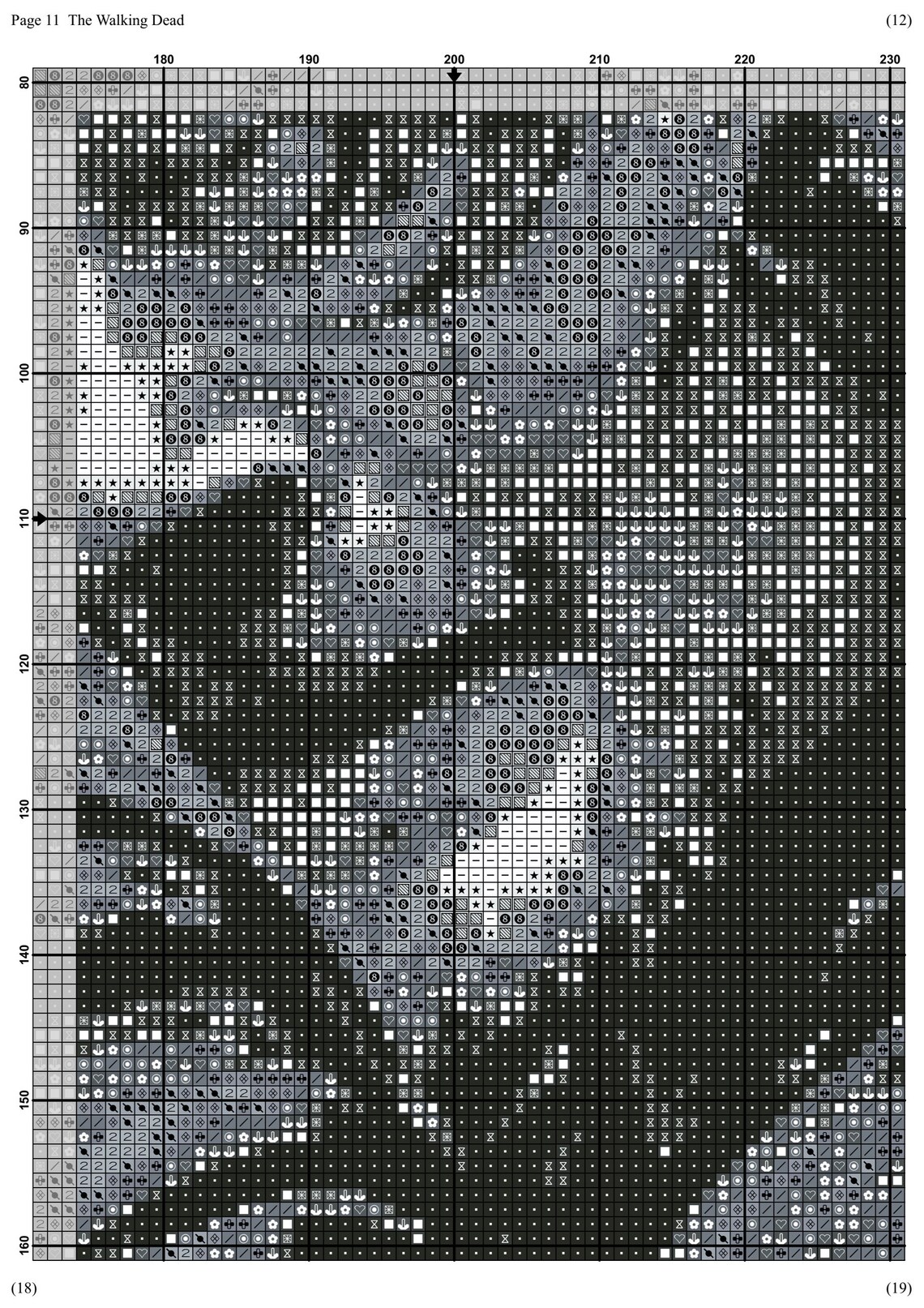 Cool Movie Poster Full Coverage Counted Cross Stitch Pattern - Etsy