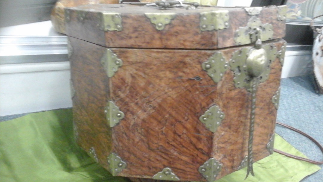 Asian Hat Box With Turtle Closure - Etsy