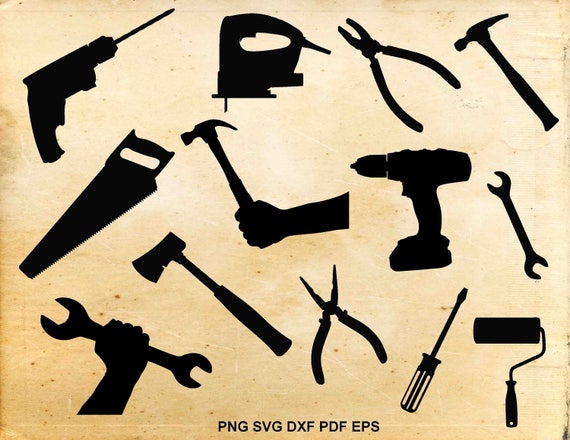 Power Tools Silhouette