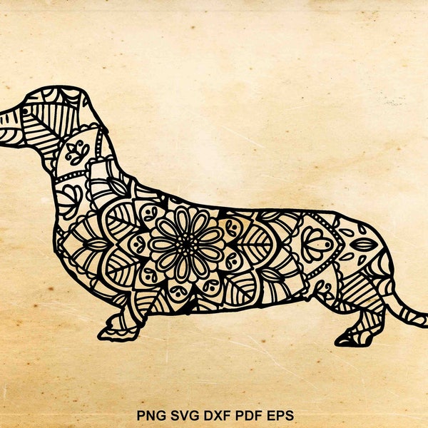 Wiener Dog Heat Transfer - Etsy