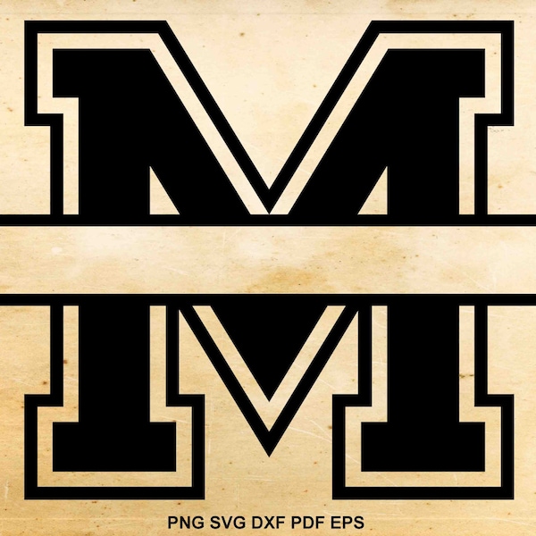 Monogram Letter M - Etsy