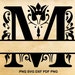 Regal Split Monogram Svg, Regal Font, Split Monogram Svg, Split Letter ...
