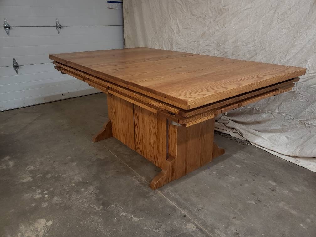 Center Leg Board Game Table | Etsy