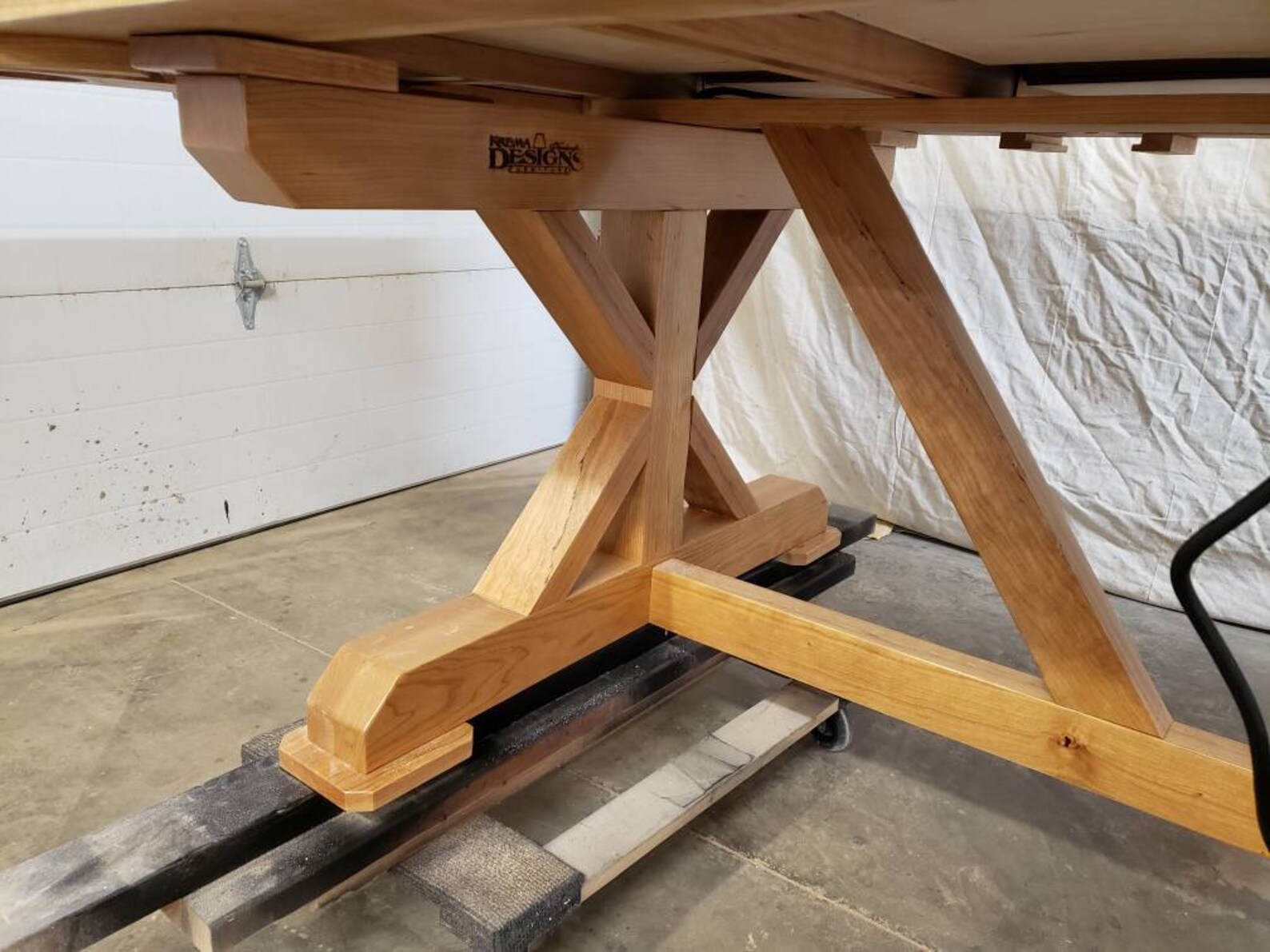 Cherry 8 Player Game Table - Etsy